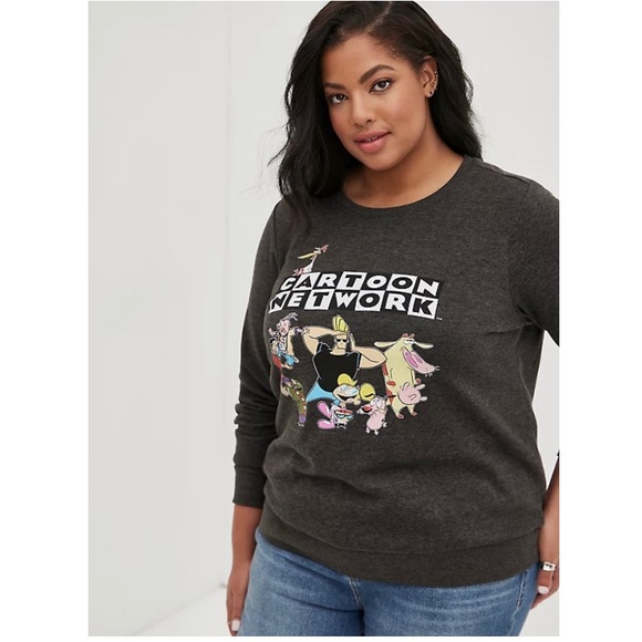 torrid | Tops | Torrid Cartoon Network Cozy Fleece Crewneck Sweatshirt ...